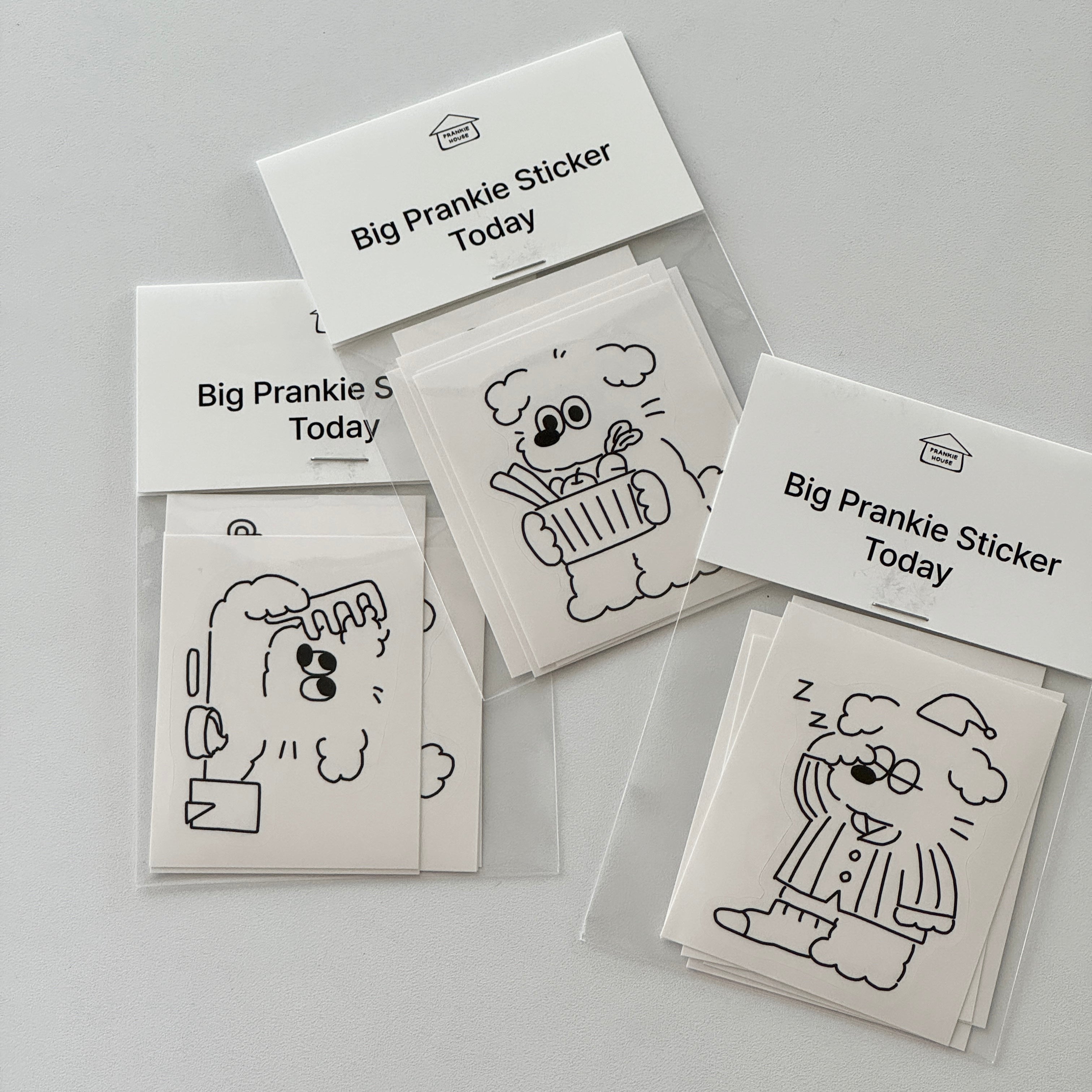 PRANKIE HOUSE ビッグステッカー today – 韓国雑貨・韓国文房具通販のオンラインストア『But Butter』
